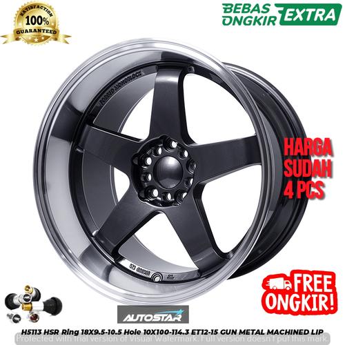 Jual JUAL VELG MOBIL MODEL CELONG H5113 CIVIC ACCORD CAMRY INNOVA R18 5X114 - Jakarta Barat ...