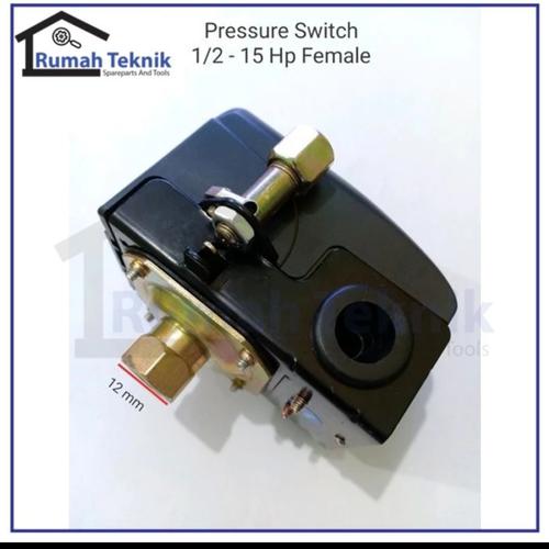 Jual 1/2 - 15 HP PRESSURE SWITCH/SAKLAR OTOMATIS KOMPRESOR ANGIN FAMELE ...