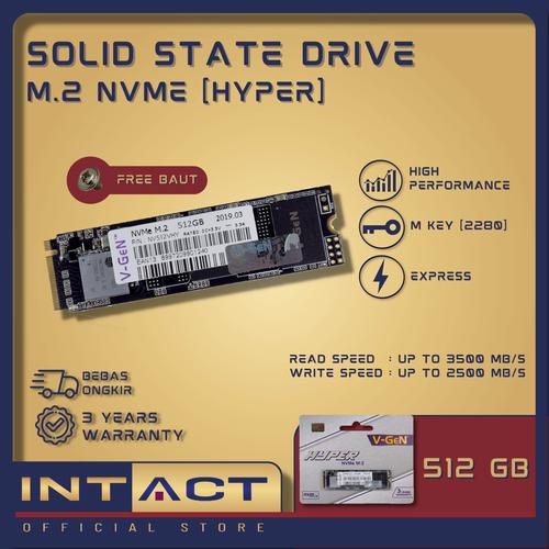 Promo SSD V-GeN Hyper 512GB M.2 NVMe PCIe Gen 3.0 - SSD VGEN 512 GB M2 ...