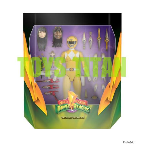 Jual Super7 Mighty Morphin Power Rangers Ultimates! Yellow Ranger ...