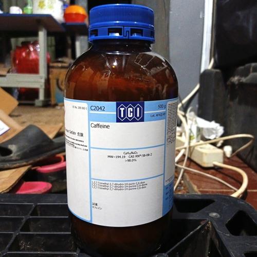 Jual caffeine / Kafein / Cafein 98% For analysis TCI Japan ecer 100G ...