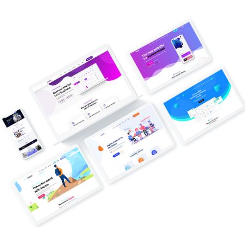 Jual SaaSio v2.2 - Bootstrap Multipurpose & Landing Page HTML Web ...