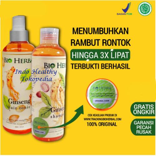 Jual ORIGINAL Bio Herbal Ginseng Hair Tonic BPOM - Jakarta Barat - Indo ...