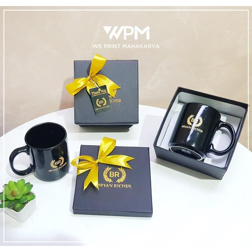 Jual CUSTOM MUG HITAM + HARDBOX ECERAN / SATUAN / PAKET - Jakarta Barat ...