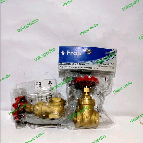 Jual Geta Valve 1"ORY get kran Kuningan straig way Valve gate Valve ...