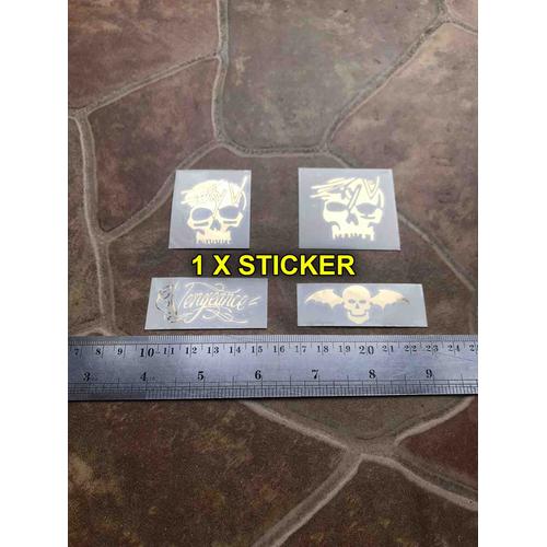 Jual Zacky Vengeance Logo Sticker Signature Schecter Avenged Sevenfold ...