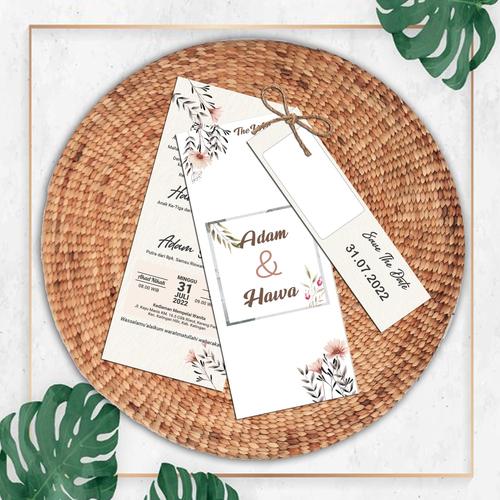 Jual undangan wedding/nikah model hang tag - Jakarta Barat - pelangi ...
