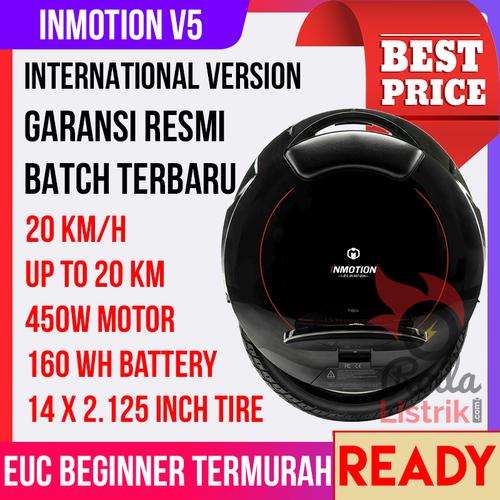 Jual InMotion V5 Portable Electric Unicycle Sepeda Listrik Roda Satu ...