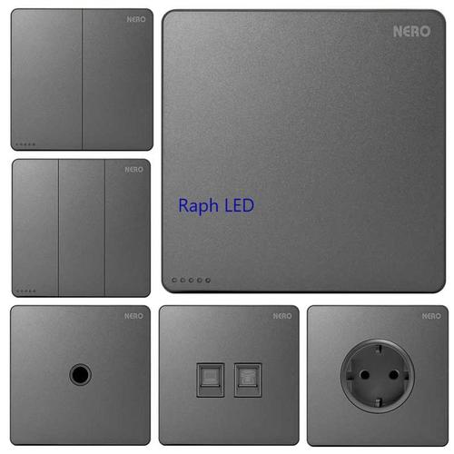 Jual Nero Saklar Stop Kontak CASA X2 Grey - TV - Jakarta Pusat - Raph Led | Tokopedia