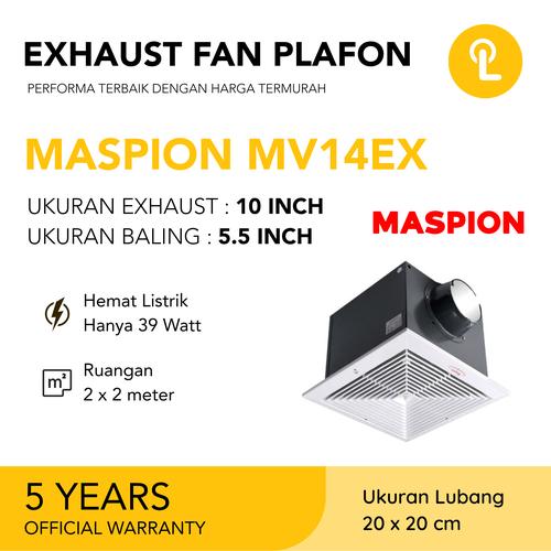 Jual Exhaust Fan Plafon Cerobong 4 inch Maspion MV14EX MV 14 EX - Jakarta Pusat - Liten Home ...