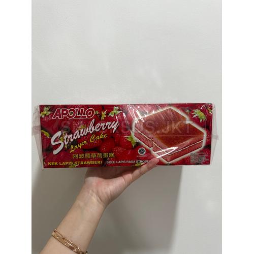 Jual APOLLO LAYER CAKE CHOCOLATE / STRAWBERRY / PANDAN / BLUEBERRY ...