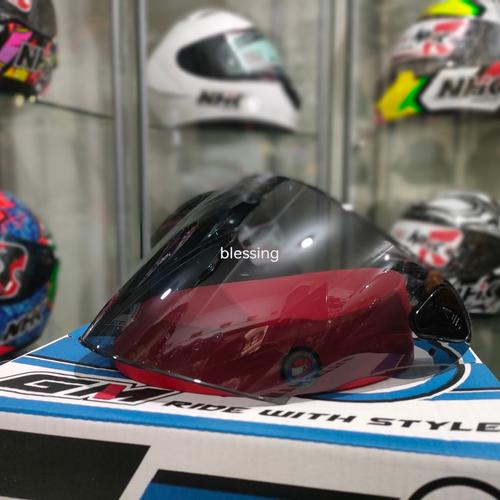 Jual VISOR NHK R6 SMOKE DAN IRIDIUM AM (NORISK /NFJ) - red pink, All ...