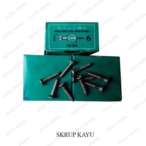 Jual Skrup Kayu Rrt (+) Ukuran 1/2 - 5/8 - 3/4 - 1 - 5/8 - Kota ...