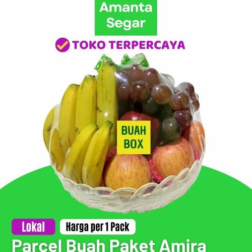 Jual PARCEL BUAH SEGAR BOGOR PAKET AMIRA DENGAN PITA DAN KARTU UCAPAN ...