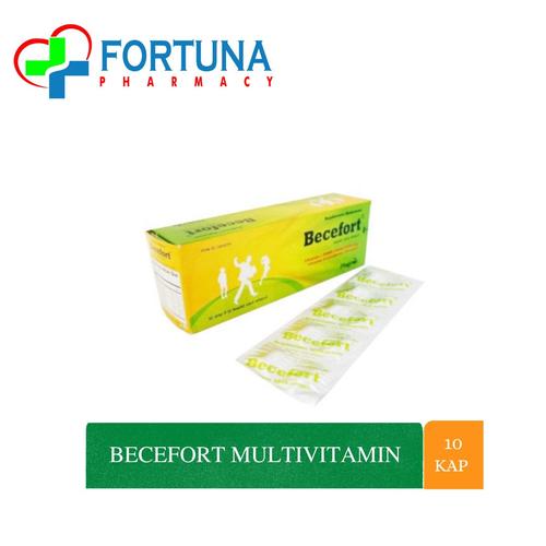 Jual BECEFORT VITAMIN C & B 1 STRIP ISI 10 TABLET - Kota Denpasar ...