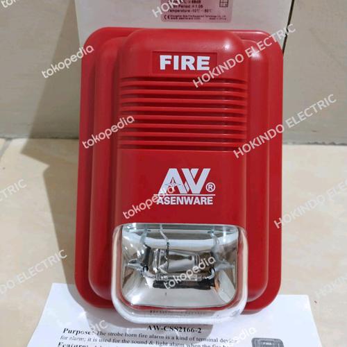 Jual HORN STROBE ASENWARE AW-CSS2166-2 HORN STROBE CONVENSIONAL 12-24VDC - Jakarta Pusat ...