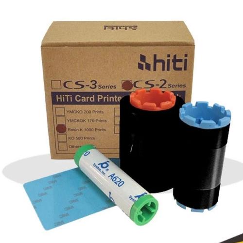 Jual Ribbon Black Printer Hiti CS 200 Resin K 1000 Print - Jakarta ...