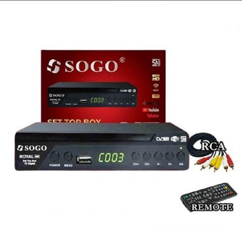 Jual Set Top Box/STB SOGO Receiver TV Digital DVB-T2 DVBT2 - Kota ...