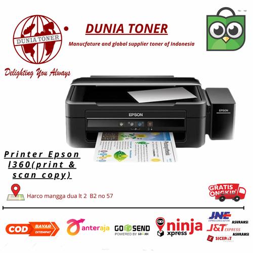 Jual printer Epson l360(print & scan copy) - Jakarta Pusat - laser ...