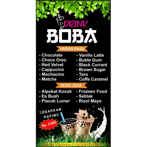 Jual Cetak Banner Boba Ukuran 60 x 120 - Kab. Way Kanan - BERBAGI ...