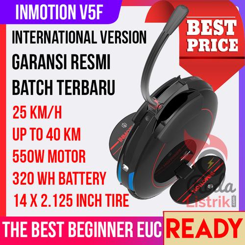 Jual InMotion V5F Portable Electric Unicycle Sepeda Listrik Roda Satu ...