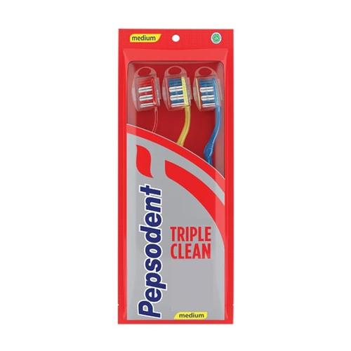 Jual Pepsodent Tb Triple Clean Med Mp 3Pc - Jakarta Timur - AEON ...