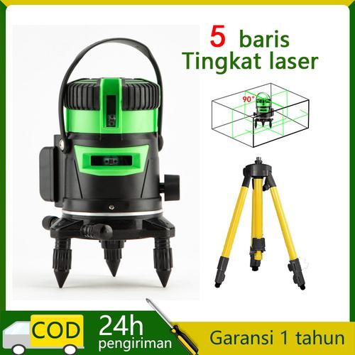 Jual Laser level Professional Self Leveling Projector Green Laser 5 ...