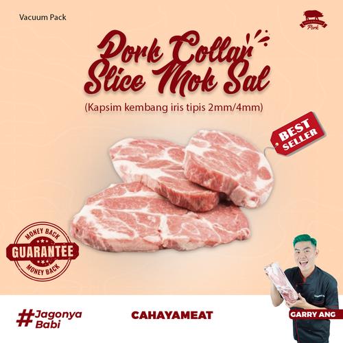 Jual Daging Babi Kapsim Collar Import Slice/Whole Slab 4mm 2mm bisa ...