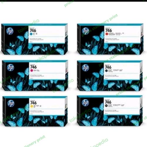 Jual Tinta HP Plotter 746 (300ML) For Z6, Z9 Original. - Jakarta ...