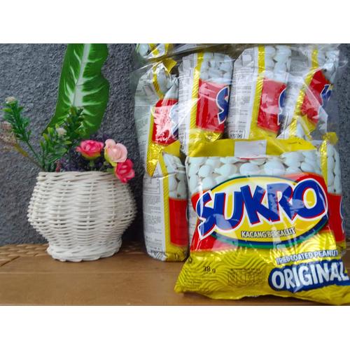 Jual KACANG SUKRO DUA KELINCI ORIGINAL 1 PACK SACHET ISI 10 x 38 GRAM ...