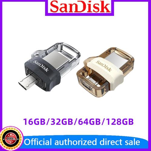 Jual Disk Ultra Dual Drive OTG Transmisi 150M/S M3.0 FlashDisk Storage ...