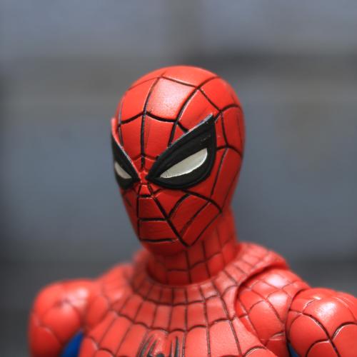 Jual 1/12 Marvel Legends Mafex Spiderman Spider Man Mezco Head Sculpt ...