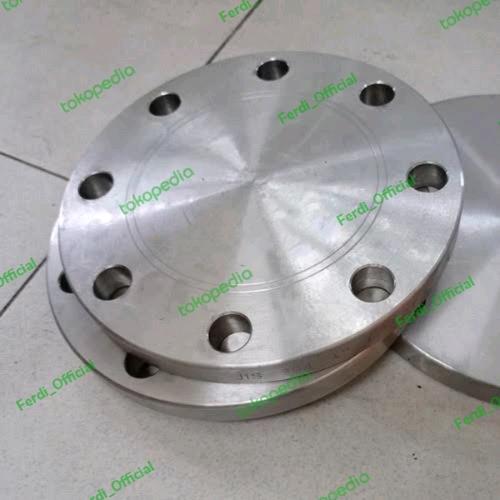 Jual Blind Flange Stainless JIS 10k 3"Inch / Flange Buta SS304 JIS 10K ...