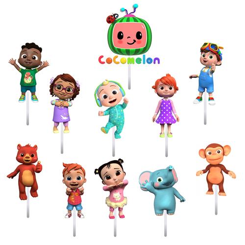 Jual Cake Topper COCOMELON CUSTOM ANGKA & NAMA / Hiasan Kue Ulang Tahun ...