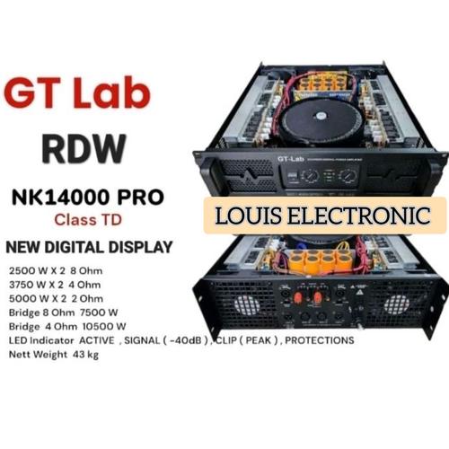 Jual Power| Amplifier RDW GT Lab NK14000 PRO NK14000PRO 2 Channel Class ...