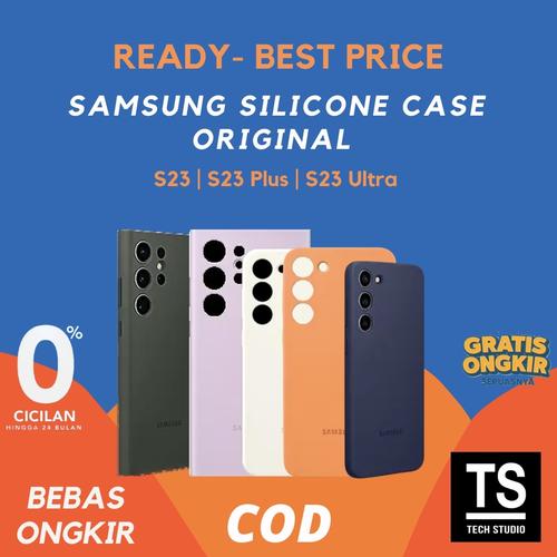 Jual (Resmi) Casing Samsung Galaxy S23 Ultra S23+ Plus Silicone Case ...