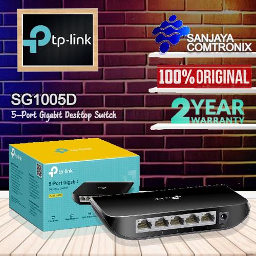 Jual TP-Link TL-SG1005D TP-Link 5-port Gigabit Desktop Switch - Jakarta ...