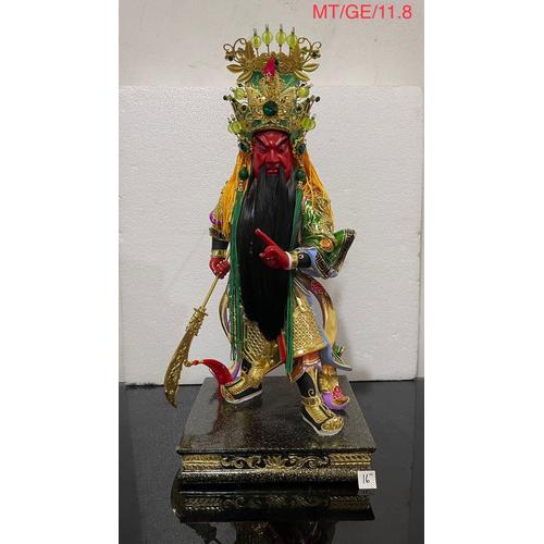 Jual Patung dewa kwan kong / guan yu / kuan kong berdiri taiwan 16in ...