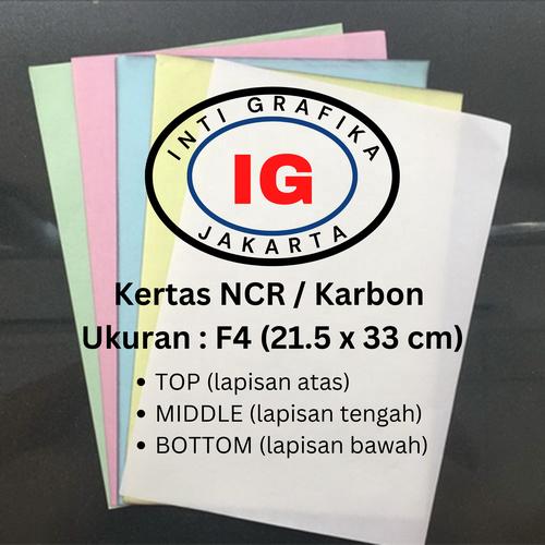 Jual Kertas NCR Karbon F4 Folio Multi Copy /RIM - Bottom Kuning, A4 ...