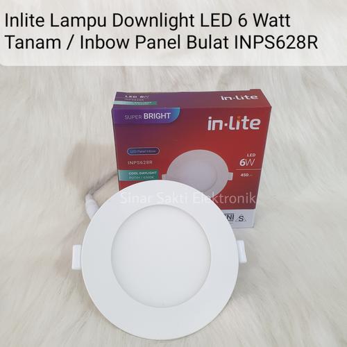 Jual Inlite Lampu Downlight LED 6 Watt Plafon Tanam Bulat In Lite ...
