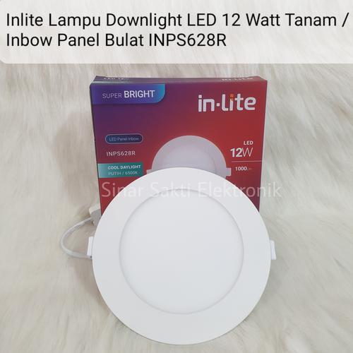 Jual Inlite Lampu Downlight LED 12 Watt Plafon Tanam Bulat In lite ...