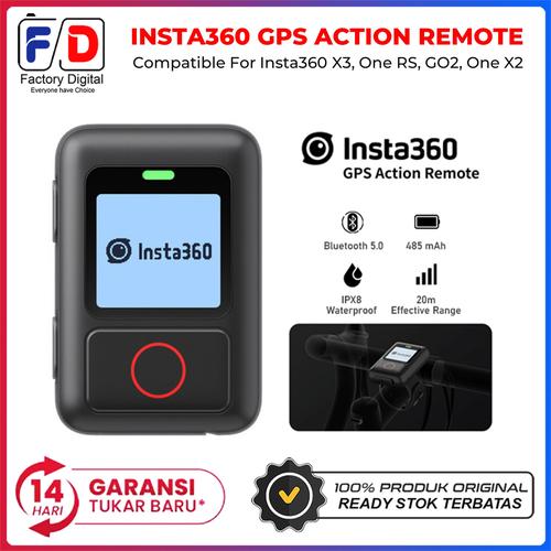 Jual Insta360 GPS Action Remote for Insta360 X3, One X2, One R, One RS ...