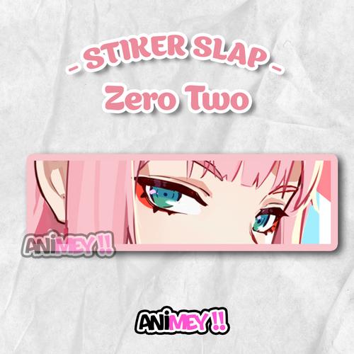 Jual Stiker Slap Zero Two / Sticker Slap Anime Waterproof - VINIL - Kab ...