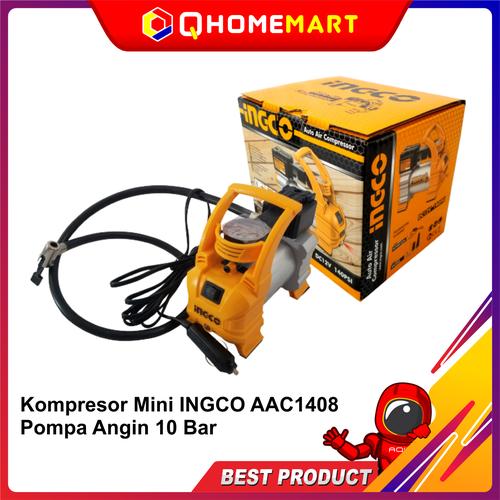 Promo Kompresor Mini INGCO AAC1408 Pompa Angin 10 Bar Cicil 0% 3x - Kab ...