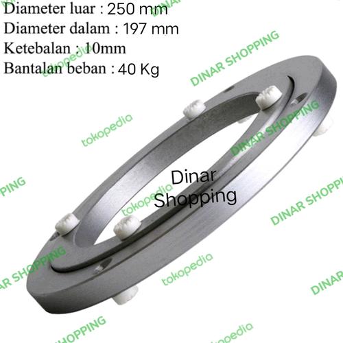 Jual Kolaher Ring Meja Putar Estalase Kursi Putar Lazy 25CM 10" - 25 CM ...