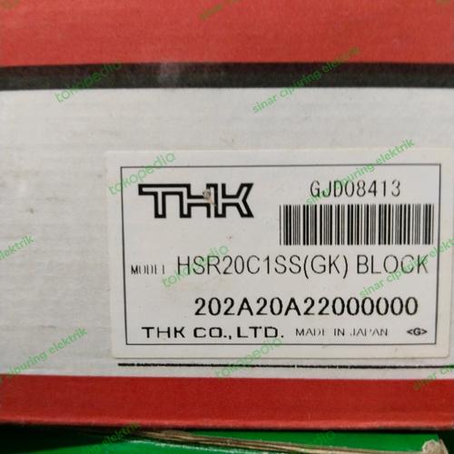 Jual THK linear BEARING HSR20C1SS (GK) block bearing THK - Kota ...