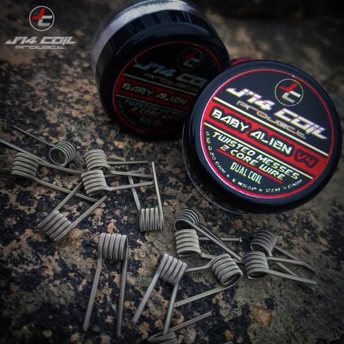 Jual COIL BABY ALIEN V4 FULL TM SUPER MLETEK MLETEK 1PAIR INCLUDE POT ...