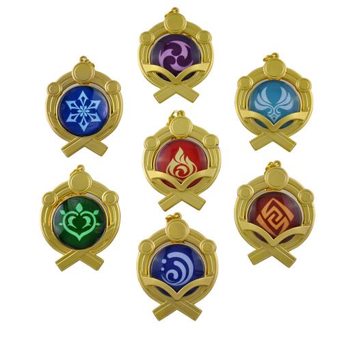 Jual Genshin Impact Inazuma Metal Keychain - Dendro - Kota Surabaya ...