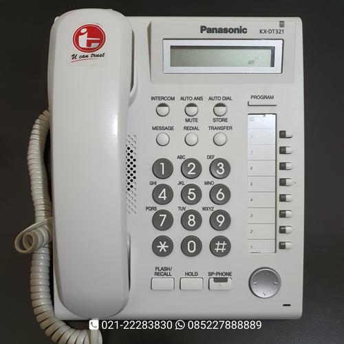 Jual Telepon Digital Panasonic KX-DT321 Second Unit Bagus - Putih ...