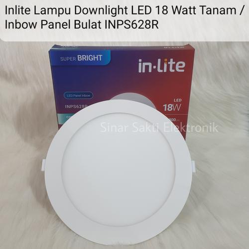 Jual Inlite Lampu Downlight LED 18 Watt Plafon Tanam Bulat In lite ...